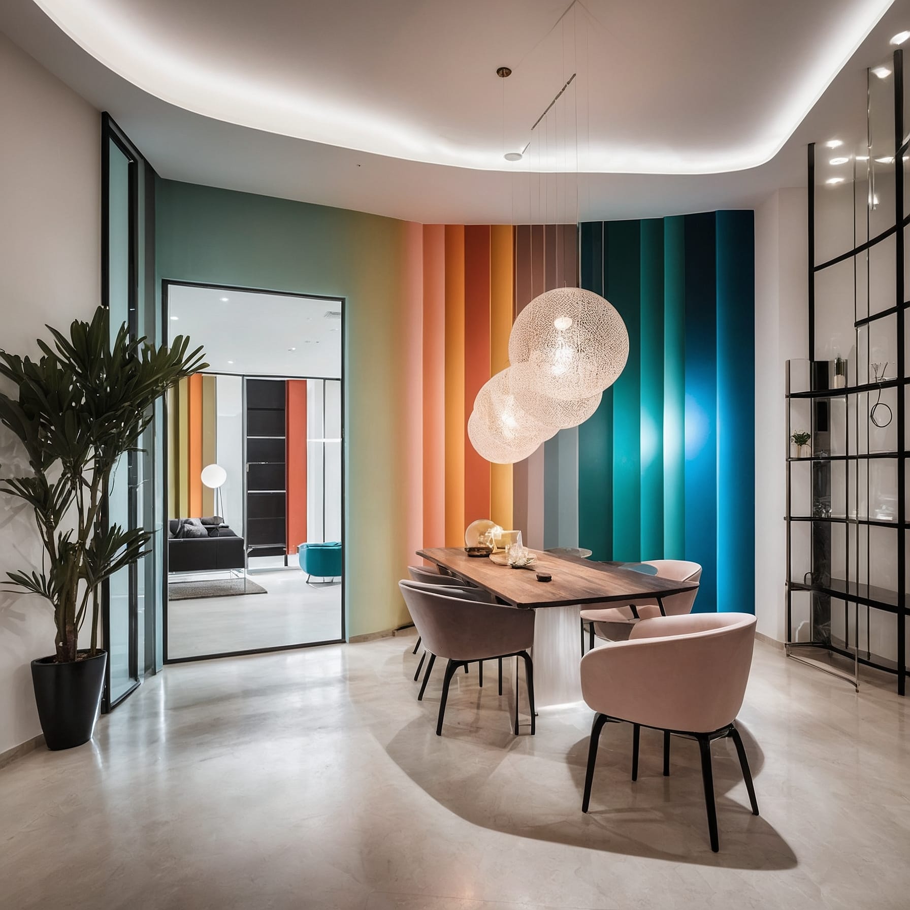 Color en diseño de interiores